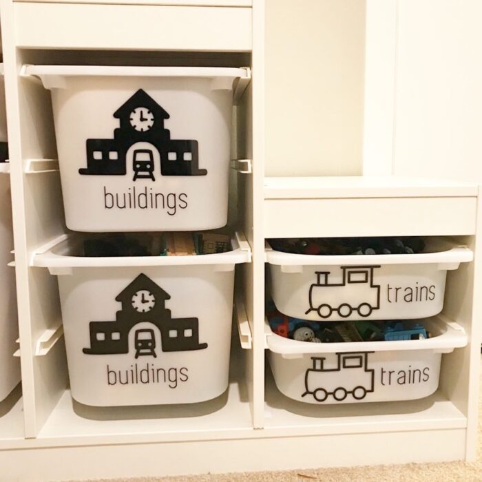 IKEA TROFAST labels - Organized Sanctuaries